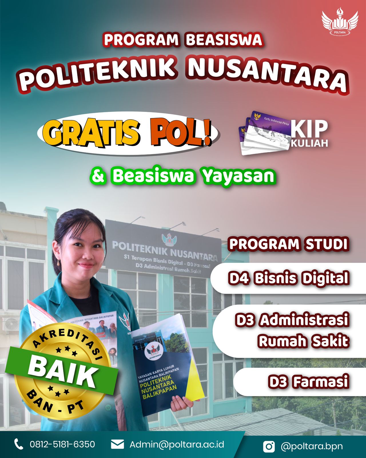 PENERIMAAN MAHASISWA BARU - Politeknik Nusantara Balikpapan